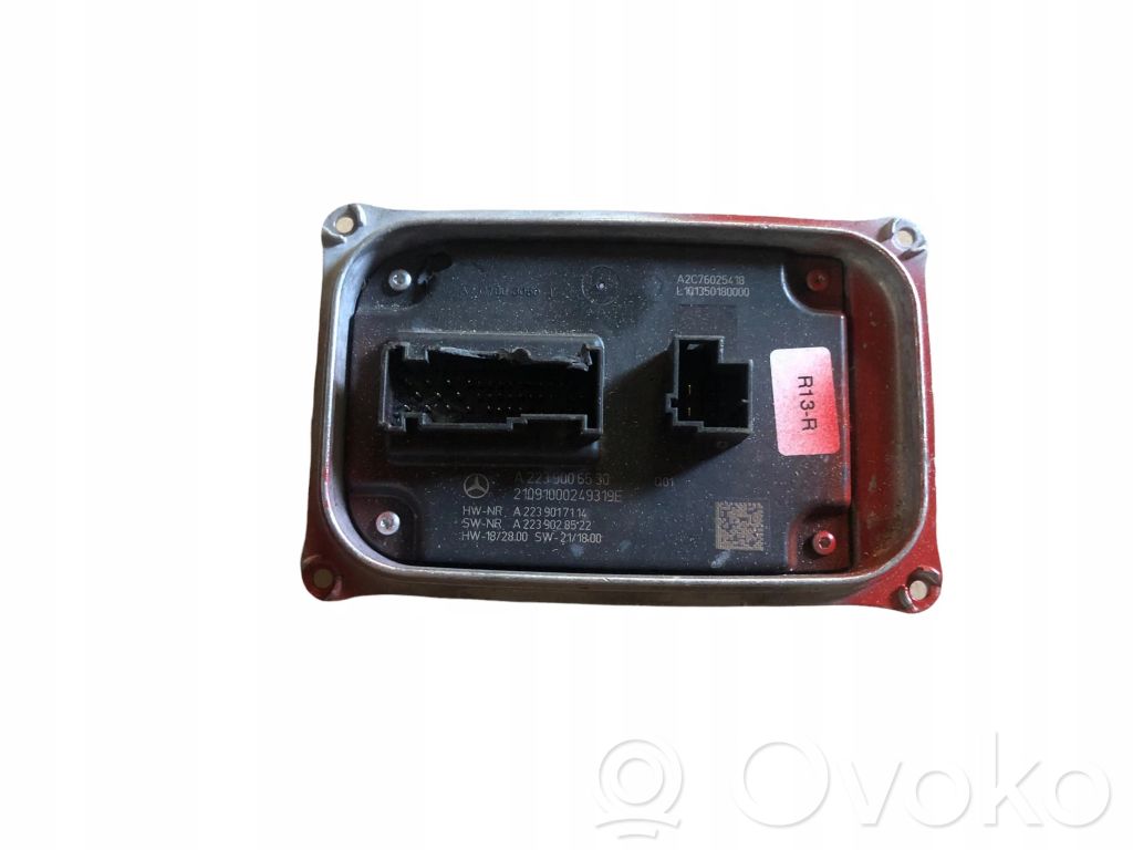 A2239006530 Mercedes-Benz S W223 LED ballast control module, €100.94 | RRR