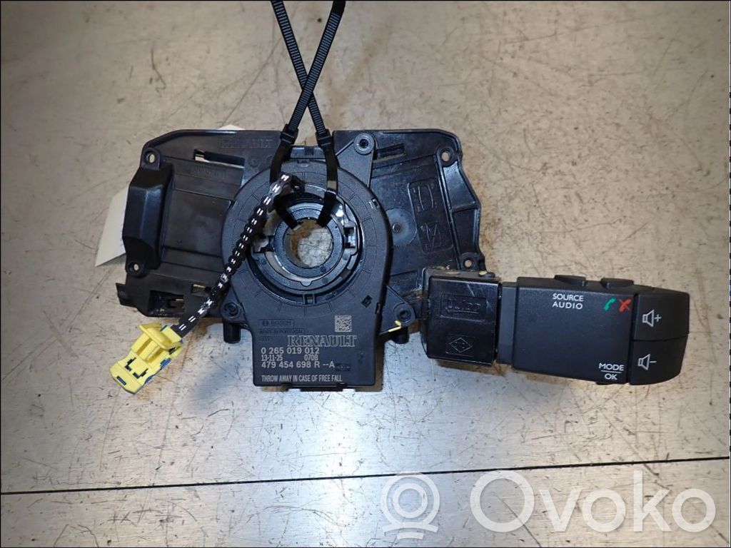 255672302R Dacia Sandero Bague collectrice/contacteur tournant airbag ...