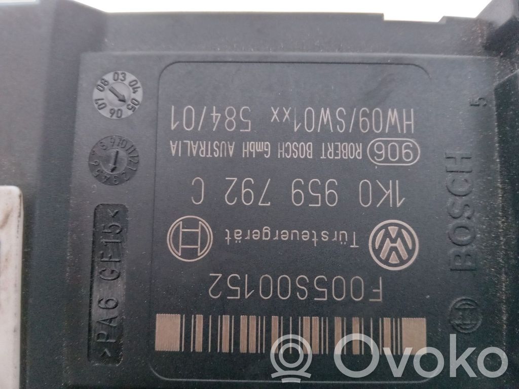 5M1837402 Volkswagen Golf Plus Front door window regulator motor, €47. ...