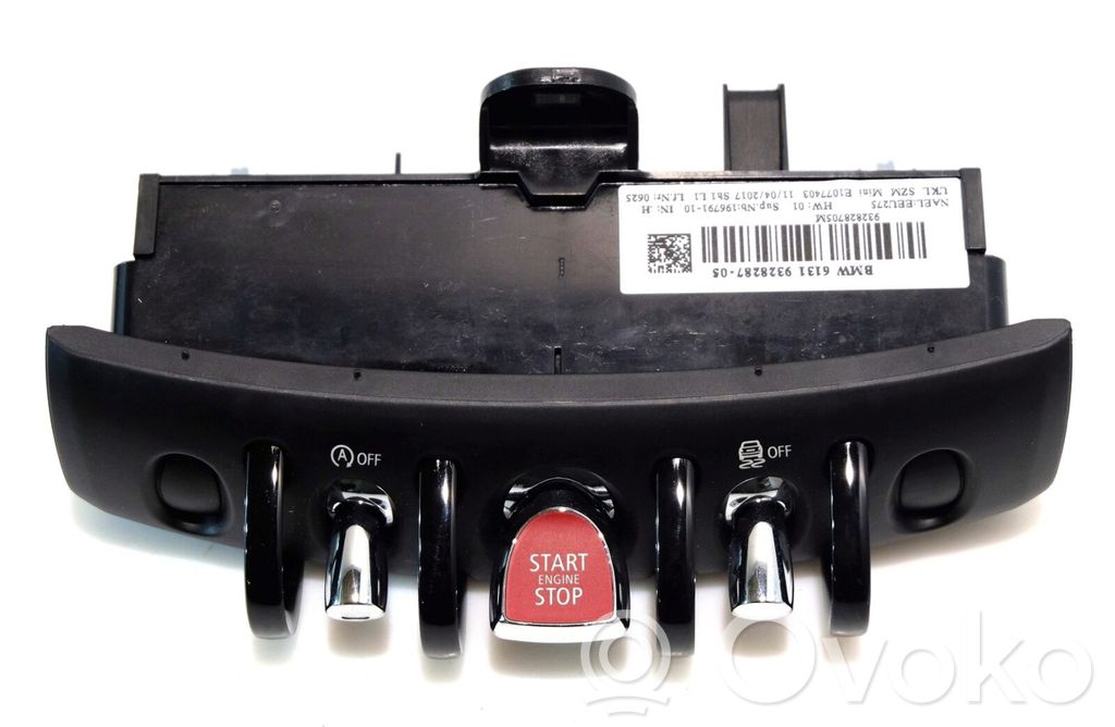 61319328287 Mini One - Cooper F56 F55 Bouton poussoir de démarrage du ...