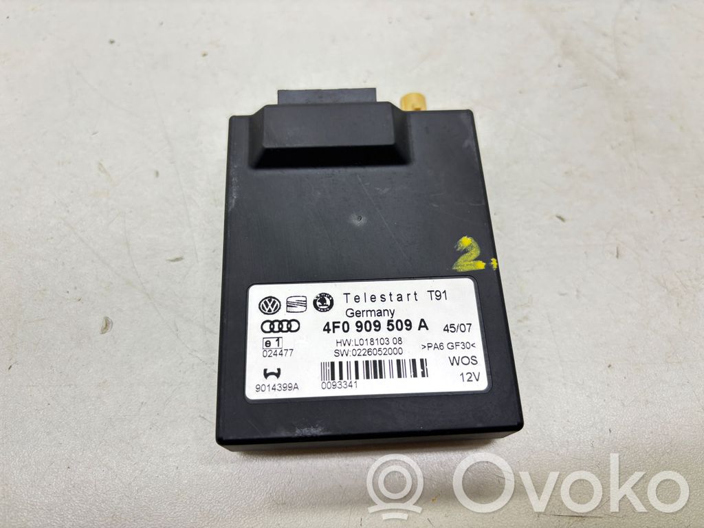 4F0909509A Audi A6 S6 C6 4F Module unité de contrôle d'antenne, 28,00 € | OVOKO
