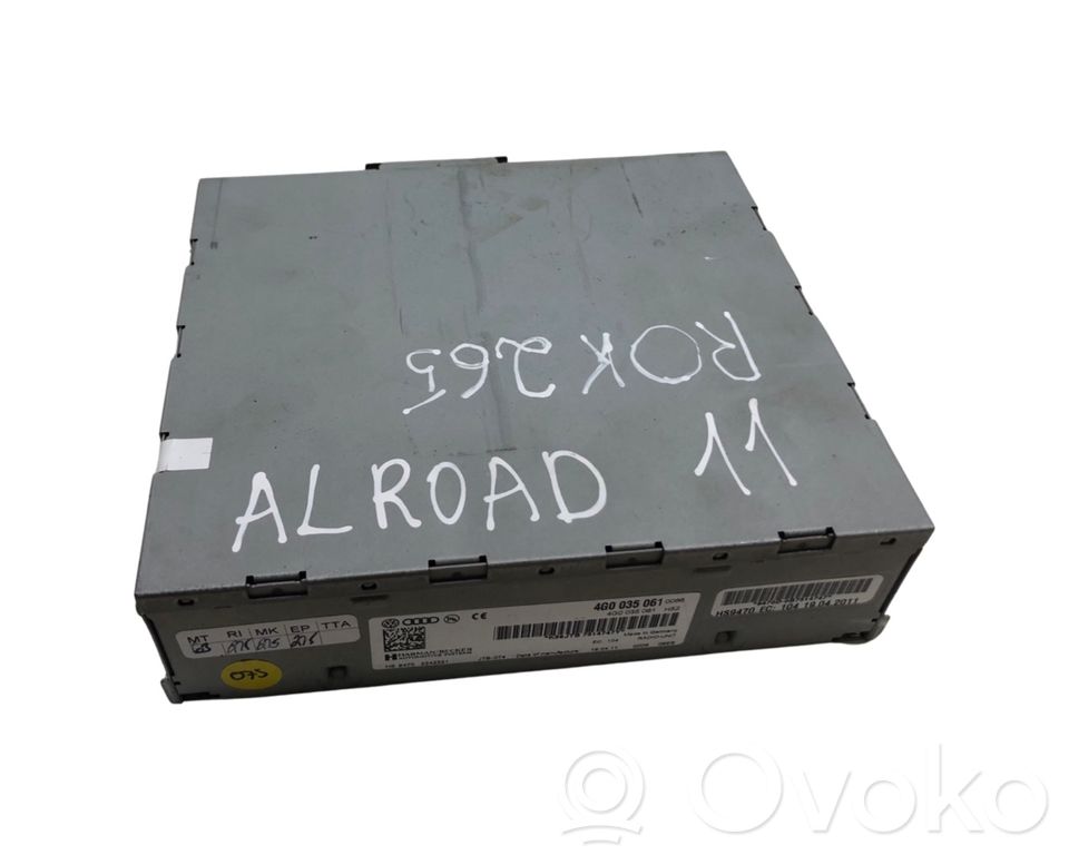 4G0035061 Audi A6 Allroad C6 Radio/CD/DVD/GPS head unit, €174.00 | RRR
