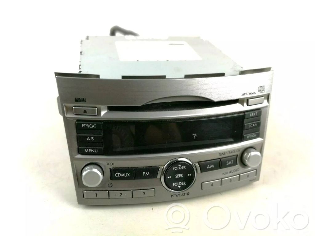 86201AJ64A Subaru Outback Unité principale radio / CD / DVD / GPS, 25 ...