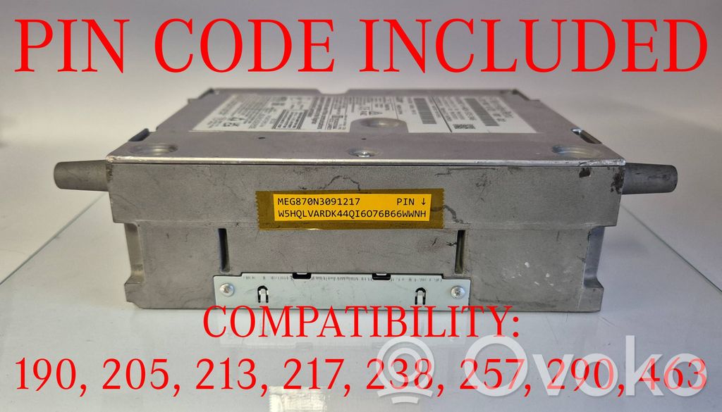 A2229001022 Mercedes-Benz G W463 2nd Gen Radio/CD/DVD/GPS head unit, € ...