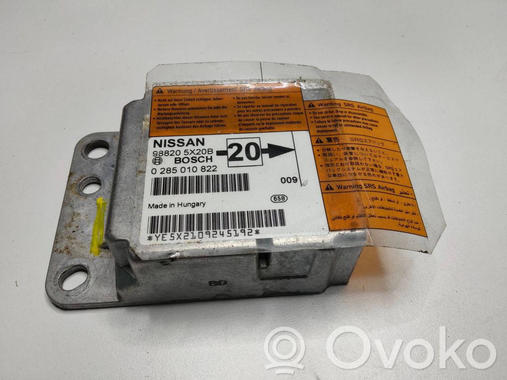 988205X20B Nissan Navara D40 Module de contrôle airbag, 100,00 € | OVOKO