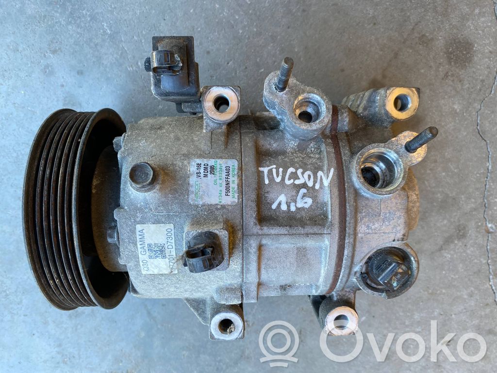 97701D7300 Hyundai Tucson TL Ilmastointilaitteen kompressorin pumppu (A ...