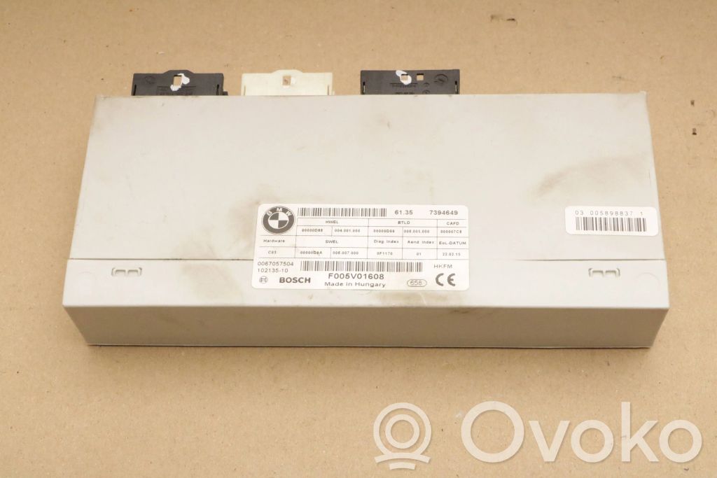 F005V01608 Sterownik / Moduł elektrycznej klapy tylnej / bagażnika | OVOKO