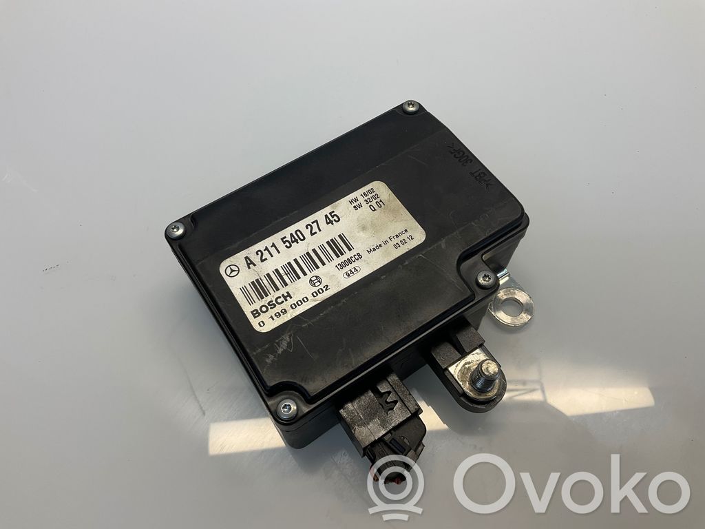 A2115402745 Mercedes-Benz E W211 Module de contrôle de batterie, 79,99 ...