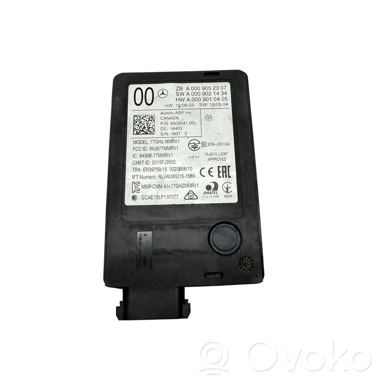 A0009052307 Mercedes-Benz E AMG W213 Capteur radar de distance, 198,00 ...