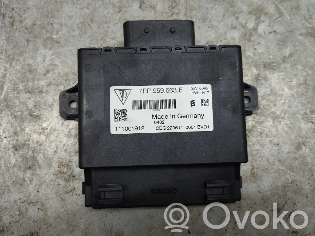 7PP959663E Porsche Cayenne (92A) Module convertisseur de tension, 30,00 ...
