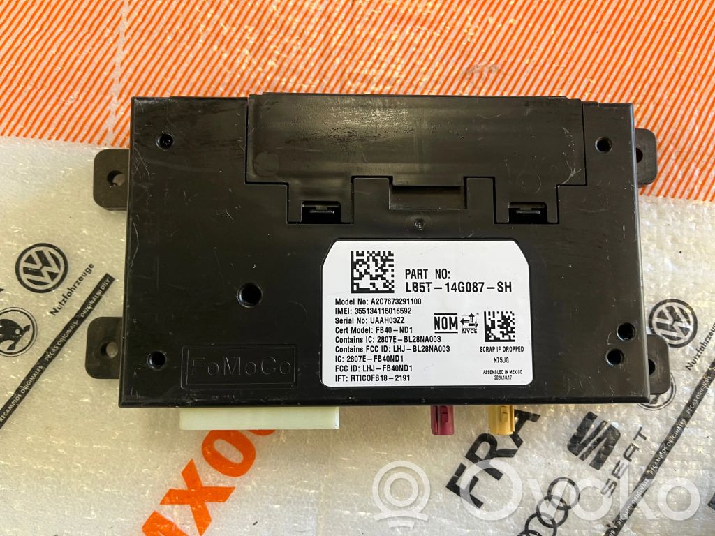 LB5T14G087SH Ford Ranger Central body control module, €120.00 | RRR