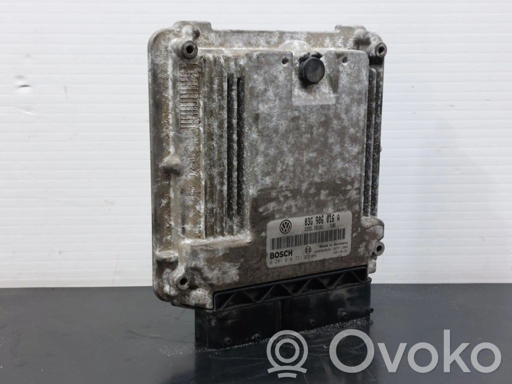 03G906016A Volkswagen Touran I Calculateur moteur ECU, 154,00 € | OVOKO