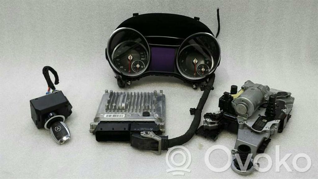 A6519006303 Mercedes-Benz GLA W156 Kit calculateur ECU et verrouillage ...