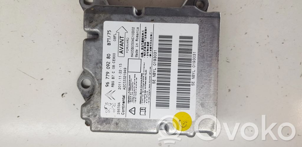 9677909280 Citroen DS4 Airbag control unit/module, €53.00 | RRR