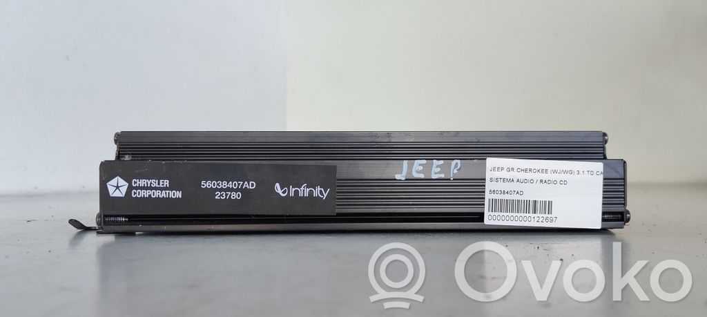 56038407AD Jeep Grand Cherokee (WJ) Radio/CD/DVD/GPS head unit, €16.94 ...