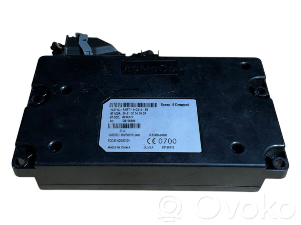 AM5T14D212EB Ford Focus Module unité de contrôle Bluetooth, 7,12 € | OVOKO