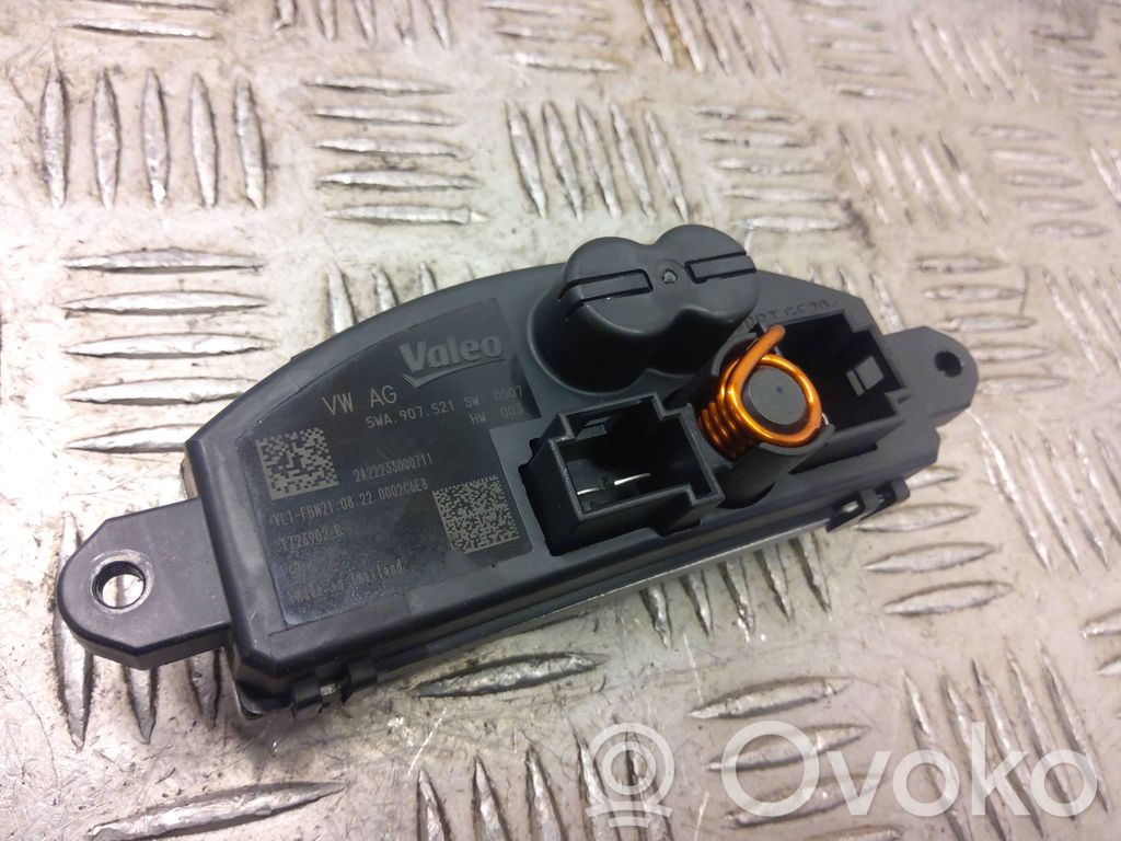 5wa907521 Cupra Formentor Résistance moteur de ventilateur de chauffage ...