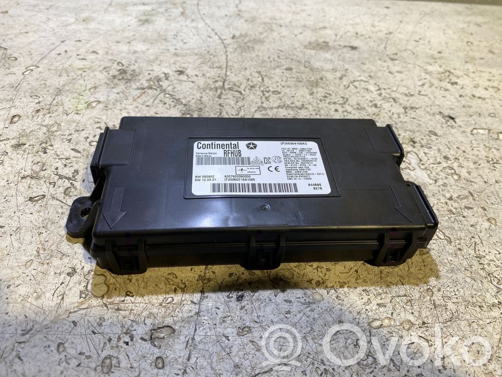 68394158AC Dodge Challenger Keyless (KESSY) go control unit/module, €30 ...