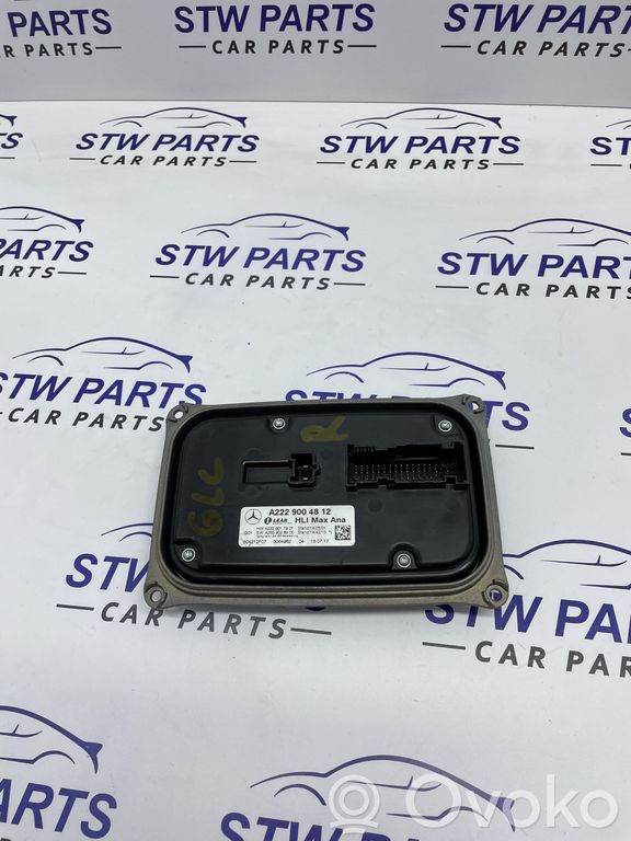 2229004812 Mercedes-Benz GLC X253 C253 Module de ballast de phare Xenon ...