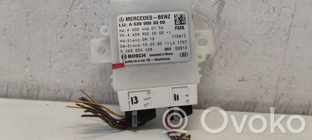 A6399003300 Mercedes-Benz Vito Viano W639 Unité de commande, module PDC ...