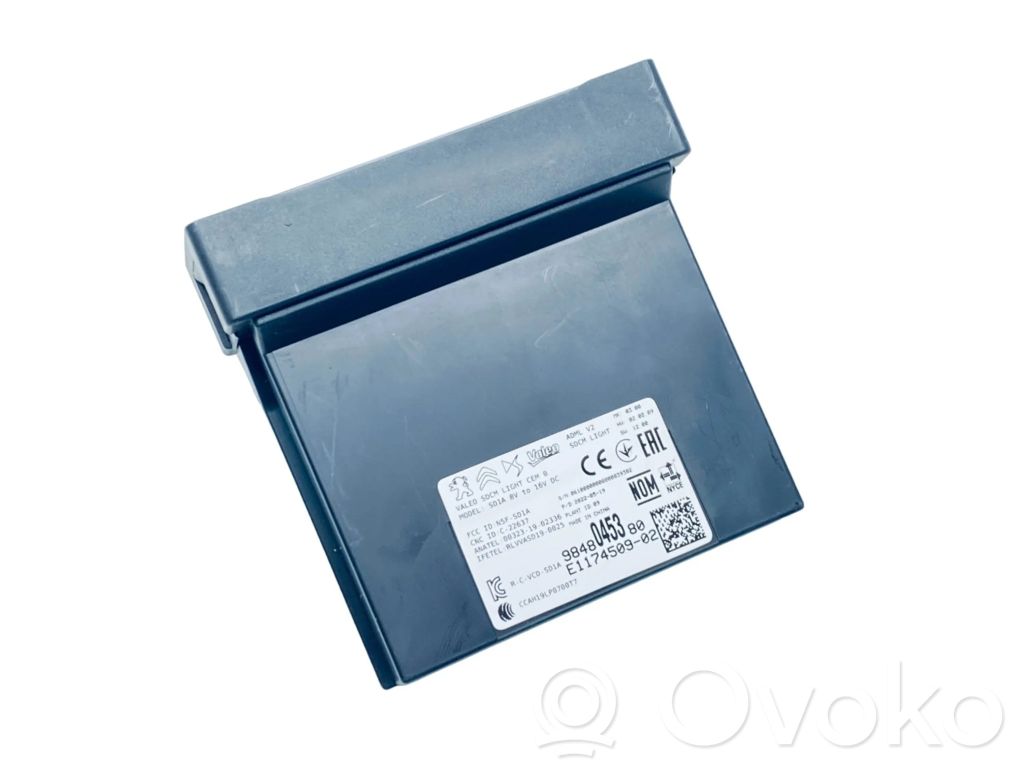 1685540880 Citroen C4 III e-C4 Keyless (KESSY) go control unit/module ...