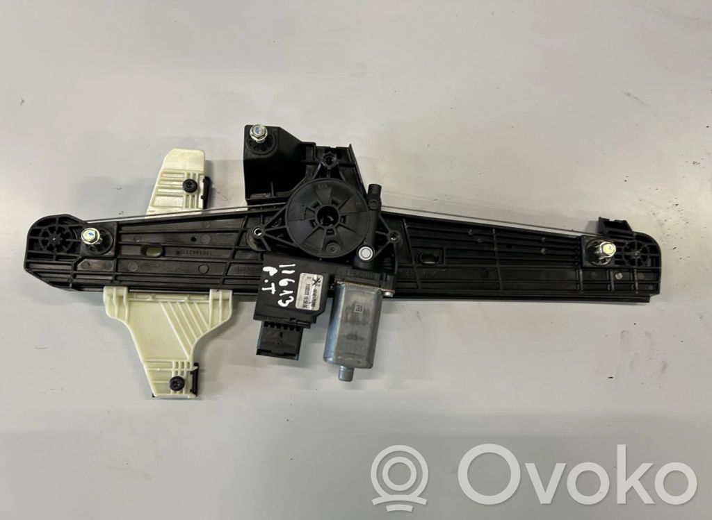 9840175380 Citroen Berlingo Rear window lifting mechanism without motor ...