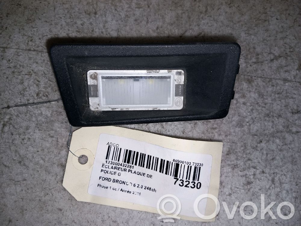 Ford Bronco Number plate light, €25.00 | RRR