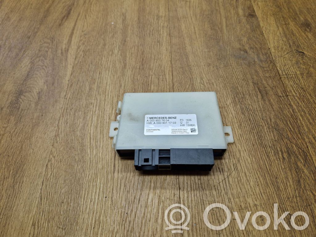 A0009007604 Mercedes-Benz E W213 Unité de contrôle adblue ECU, 4,00 ...