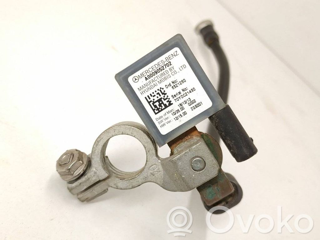 VIA1321 Mercedes-Benz E W212 Câble négatif masse batterie 0009052702 ...