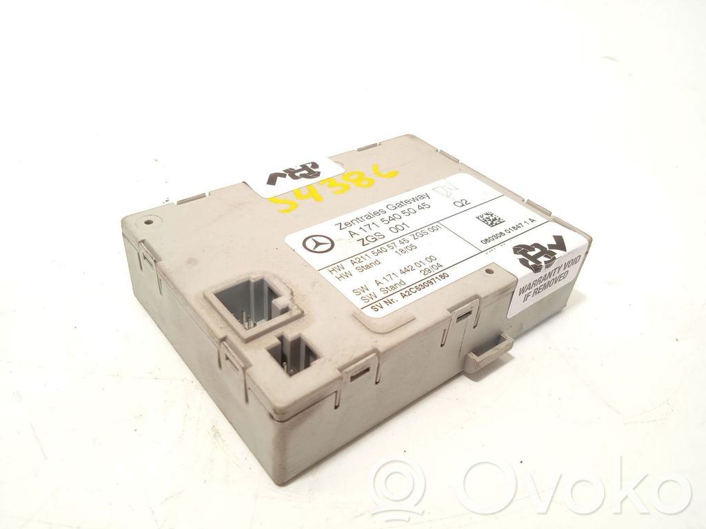 A1715405045 Mercedes-Benz SLK R171 Autres unités de commande / modules ...