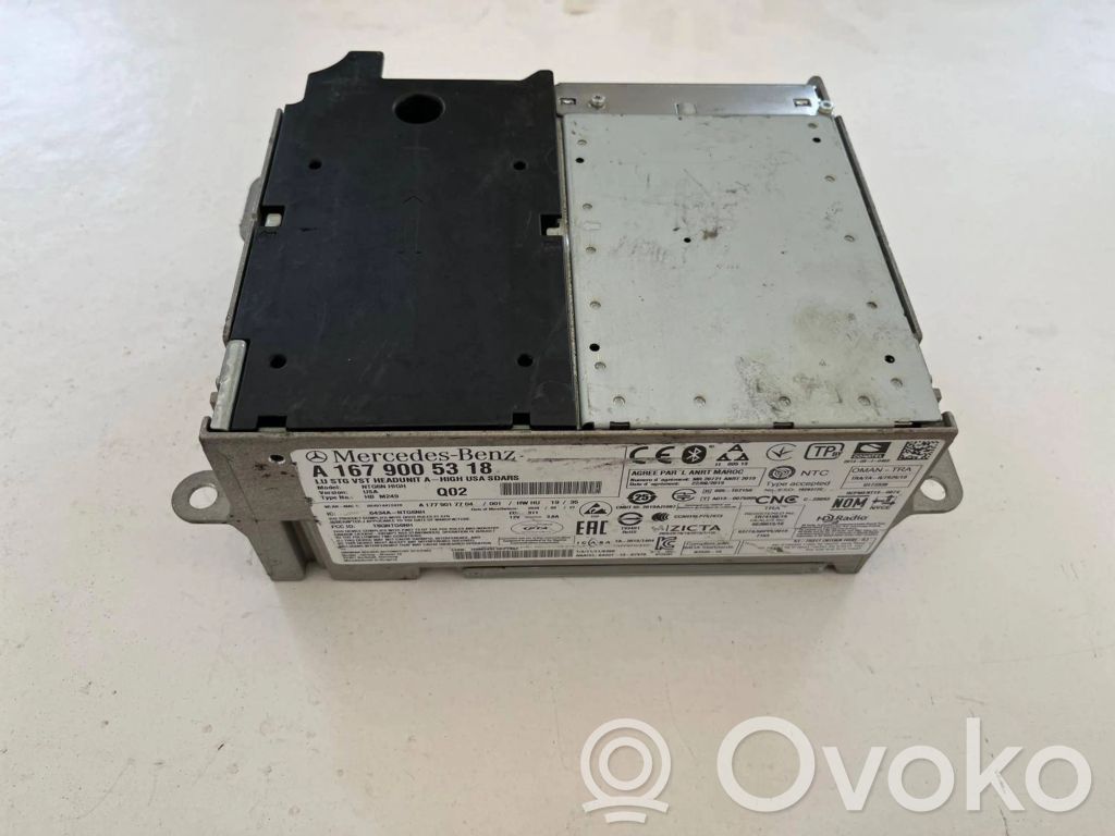 A1679005318 Mercedes-Benz GLE W167 Radio/GPS head unit trim, €376.47 | RRR