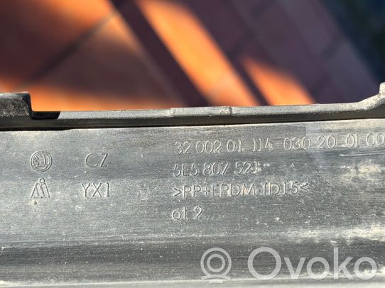 5E5807521 Skoda Octavia Mk3 (5E) Moulure inférieure de pare-chocs ...