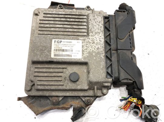 55190069 Opel Corsa C Unité de commande, module ECU de moteur, 14,99 ...