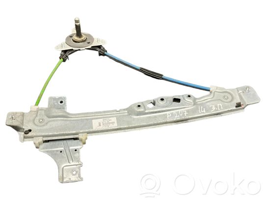 9673153880 Peugeot 2008 I Rear window lifting mechanism without motor ...