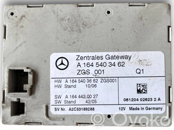 A1645403462 Mercedes-Benz ML W164 Central body control module, 70.59 ...