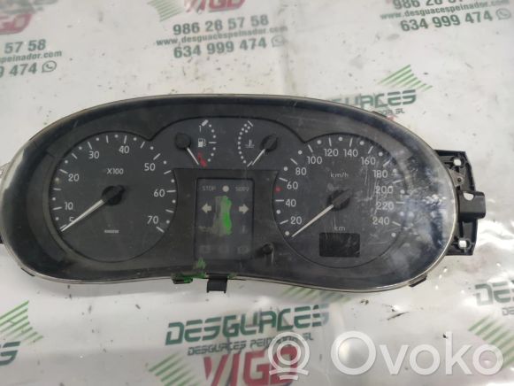 7700428508 Renault Clio II Speedometer (instrument cluster), 93.94 € | RRR