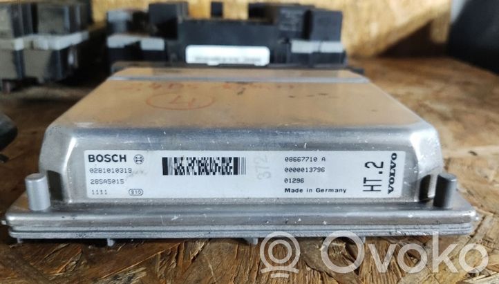 ACX958 Volvo XC90 Engine ECU kit and lock set 08667710 - Used car part ...