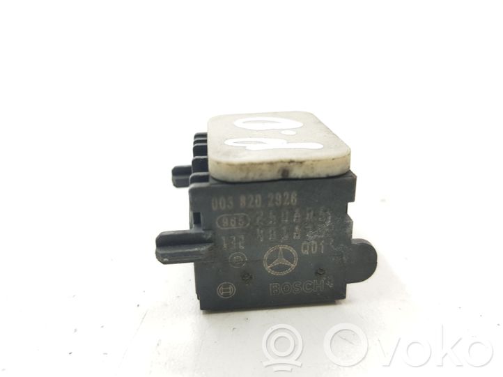 0038202926 Mercedes-Benz ML W164 Airbag deployment crash/impact sensor ...