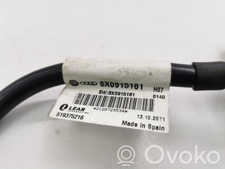 8X0915181 Audi A6 C7 Câble négatif masse batterie, 21.38 € | OVOKO