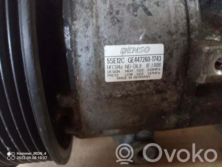 Toyota Avensis T250 Air conditioning (A/C) compressor (pump), 65.50 € | RRR