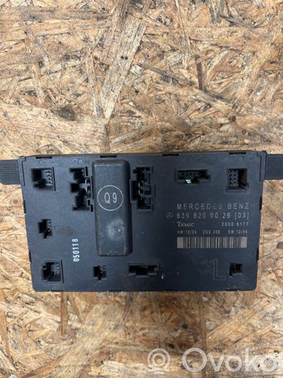 6398200026 Mercedes-Benz Vito Viano W639 Unité de commande module de ...