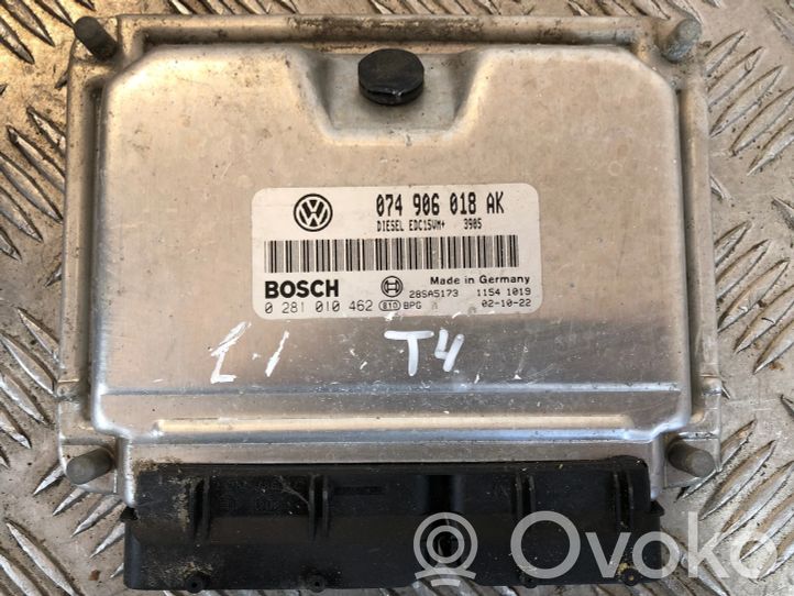 074906018AK Volkswagen Transporter - Caravelle T4 Engine control unit ...