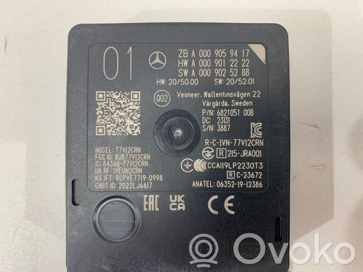 A0009059417 Mercedes-Benz S W223 Capteur radar d'angle mort, 211.76 ...