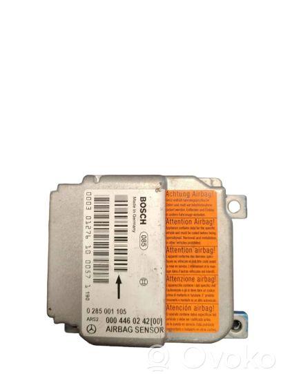 0285001105 Mercedes-Benz Vito Viano W639 Module de contrôle airbag, 10. ...