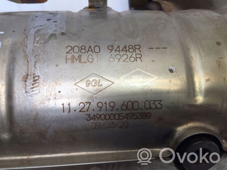 208A09448R Nissan Juke II F16 Filtre à particules catalyseur FAP / DPF ...