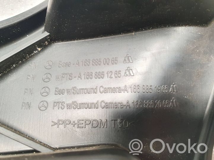 A1668851265 Mercedes-Benz ML W166 Renfort de pare-chocs avant, 175.00 ...