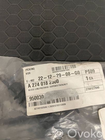 A2740182500 Mercedes-Benz GLC X253 C253 Breather hose/pipe, 30.00 € | RRR