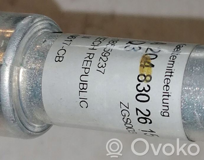 A2048302615 Mercedes-Benz C W204 Air conditioning (A/C) pipe/hose, 15. ...