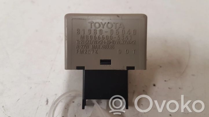8198005040 Toyota Corolla Verso AR10 Other relay, 10.00 € | RRR