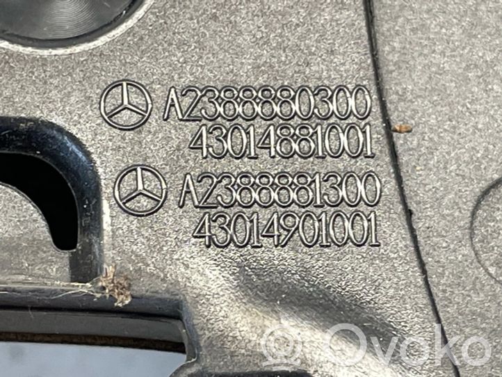 A0008880100 Mercedes-Benz E W213 Front bumper upper radiator grill, 145 ...